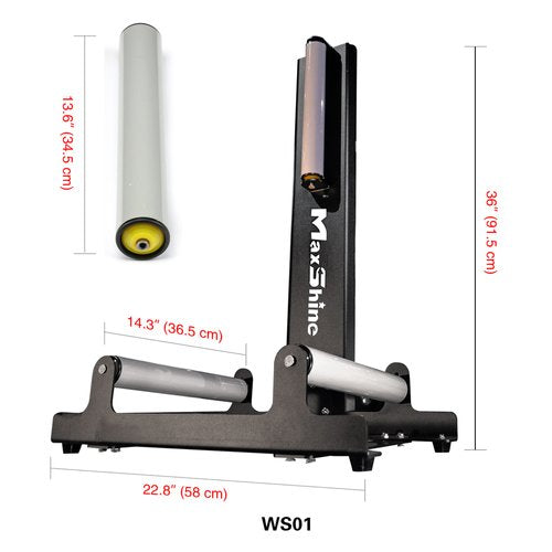 [Open-Box] Wheel Stand Tire Roller – Black Fly Industries