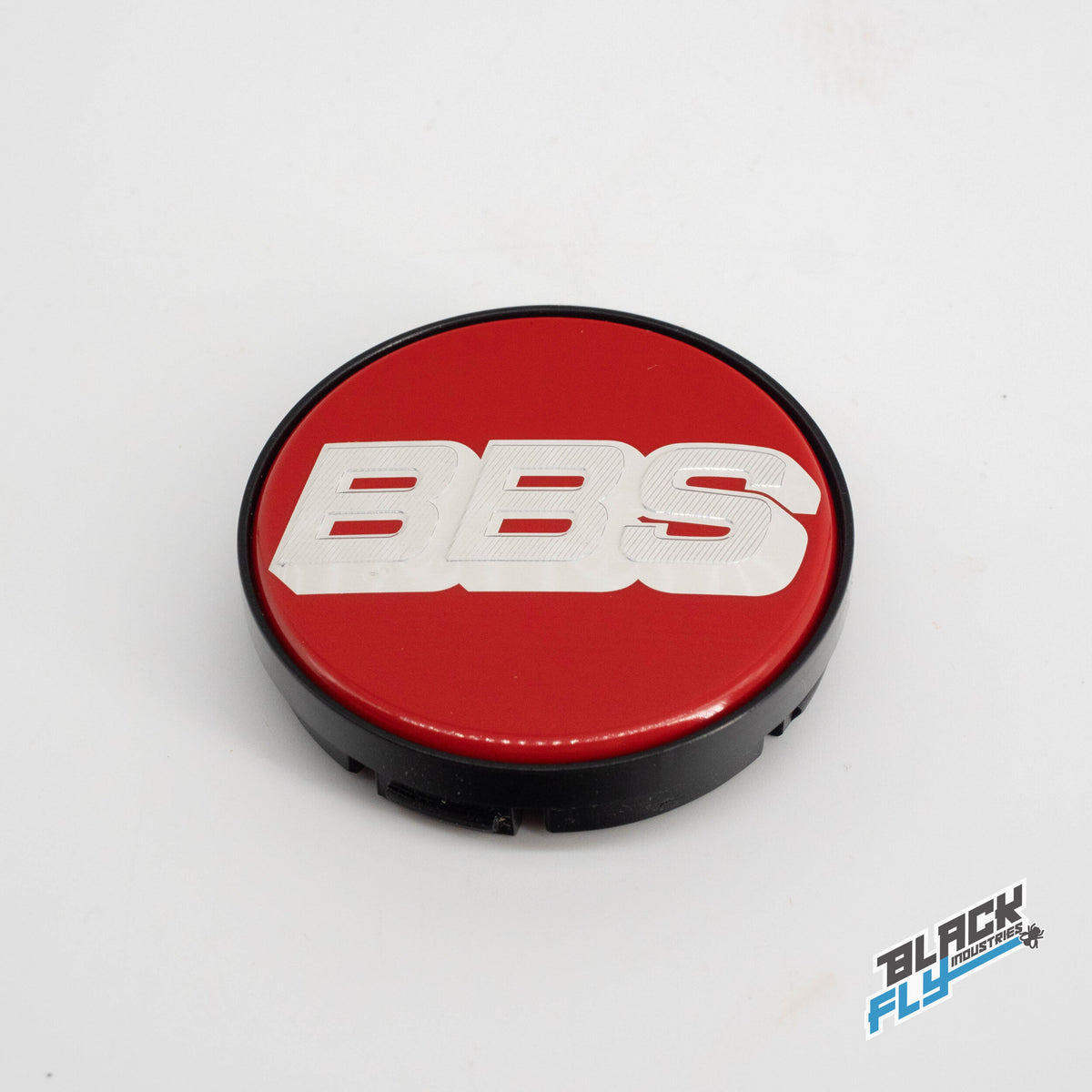 Genuine BBS Red/ Silver Logo 56 mm Cap Set – Black Fly Industries